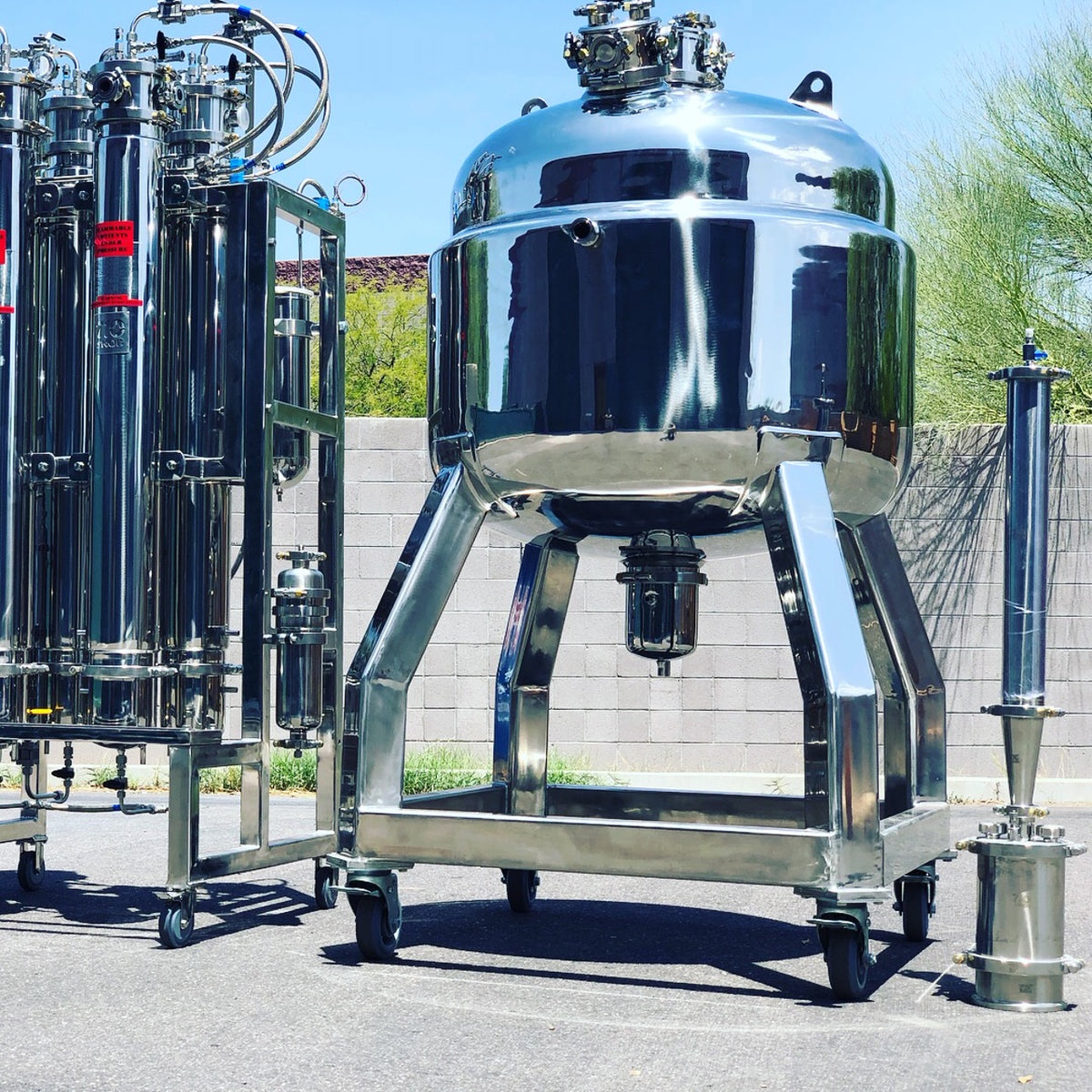 Large Scale ASME Hydrocarbon Extractor | Global Material Processing