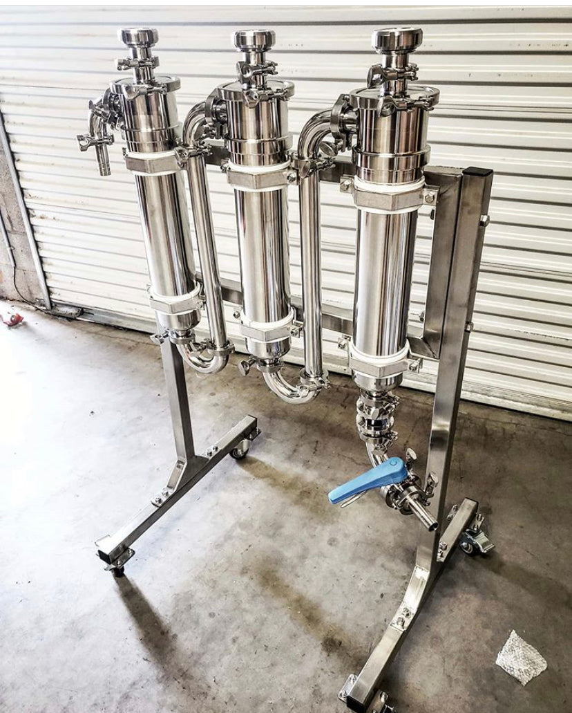 3 stage Filtration rack